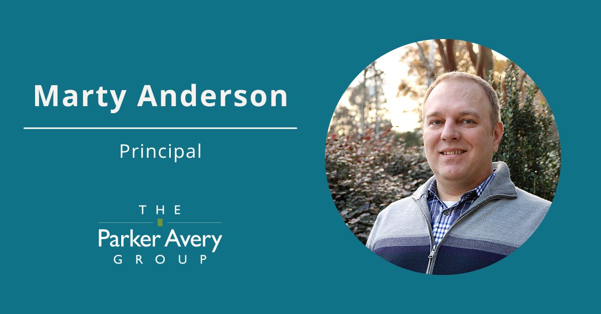 Marty Anderson | Principal | The Parker Avery Group